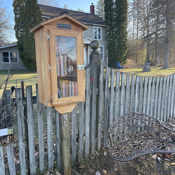 Extra Tall Townhouse Library / Free Shipping / Little Pantry / Little ...