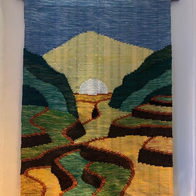 Kuba Cloth Long Raffia Textile 128 X 20 - Etsy