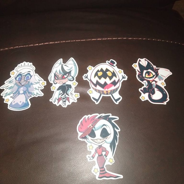 Digital Circus Chibi Stickers - Etsy