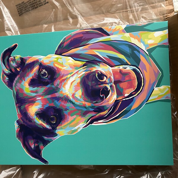 Personalized Pet Portrait Pop Art. Dog Portrait, Cat Portrait - Etsy