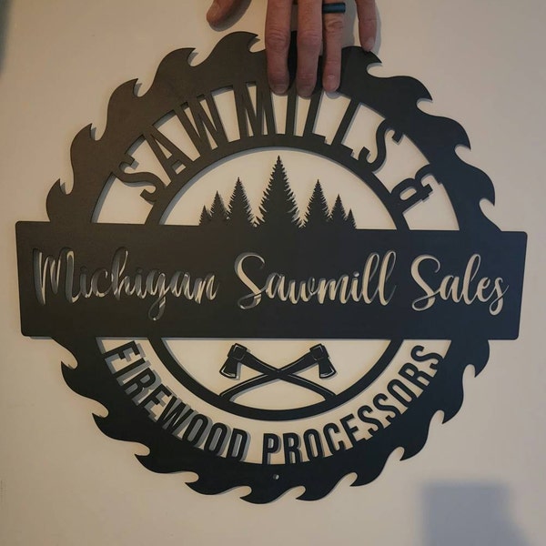 Custom Logging Sign - Carpenter Sign - Wood Shop Sign - Make It Your ...