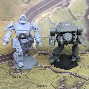 Battletech Miniatures Phantom Multiple Variants Defiance - Etsy UK