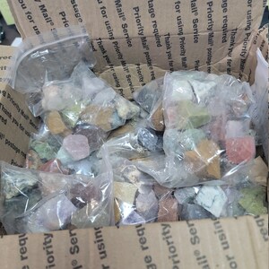 Raw Crystal Chunks 1 to 2 Assorted Crystals Bulk - Etsy