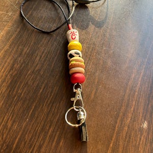 Beaded Teacher Lanyard, Teacher Gift, Teacher Lanyard, Nurse Lanyard ...