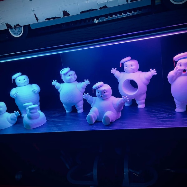 Mini Puft Stay Puft Set of 3 Ghostbusters With Heads - Etsy