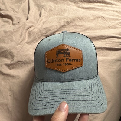 Custom Ranch Brand With Text Pacific Headwear 104BR Trucker - Etsy