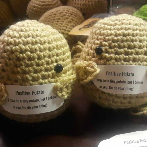 Jaycee the Emotional Support Potato Amigurumi - Crochet PDF Pattern ...