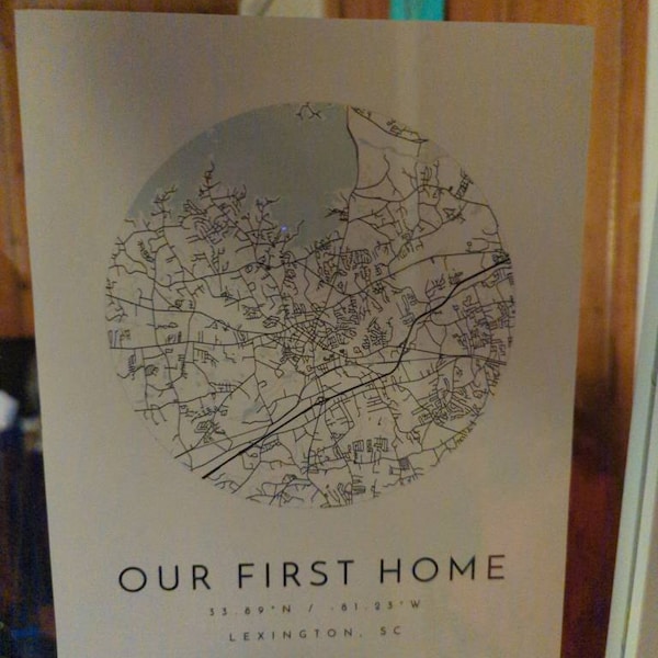 Personalized Map Print, Custom Wedding Gift, Map Print, Custom ...