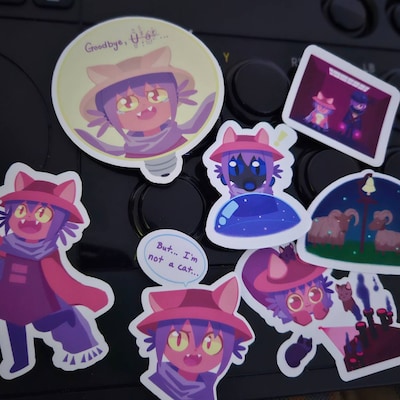 Oneshot Niko Sticker Set Sticker Set of 8 - Etsy