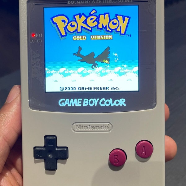 Custom DMG Themed IPS XL Backlit Nintendo Gameboy Color by ...