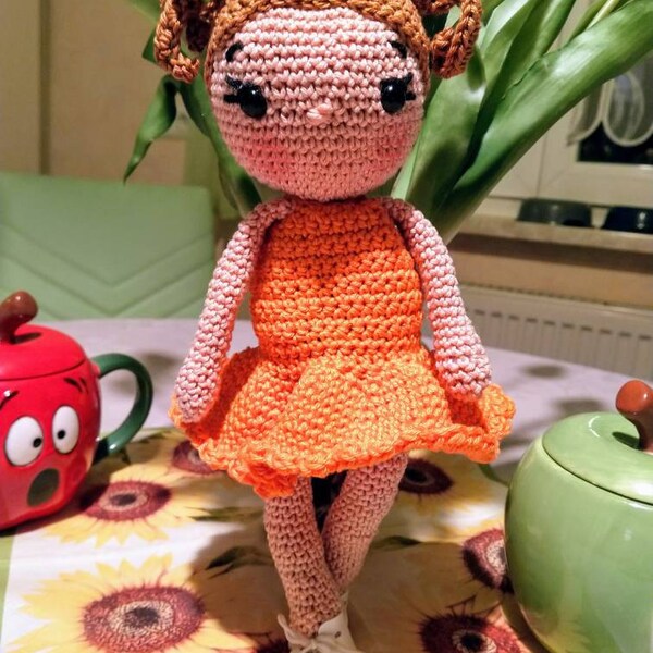 PDF Crochet Pattern Doll Lina GERMAN Amigurumi Haekelnundkuscheln - Etsy