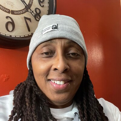 Satin Lined Beanies for Locs & Long Hair Blue / Skull Cap / Beanie Hat ...