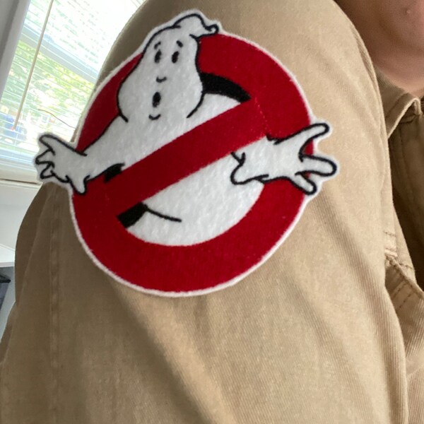 Ghostbusters Logo Patch Embroidered Iron on Patch Flight Suit Costume ...