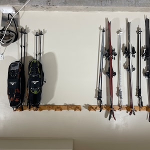 The APRES Vertical Ski Storage Rack - Etsy
