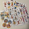 GYM EXERCISE Sticker Sheet // Aesthetic Cute Fitness Workout Strong ...