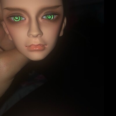 Doll Eyes Metallic or Glow in the Dark 8mm 10mm 12mm 14mm 16mm 18mm ...