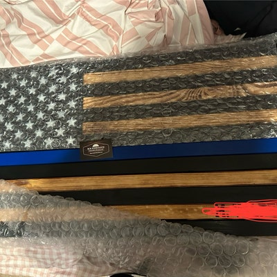 Subdued American Flag, Subdued, Rustic Flag, Wood American Flag, Wood ...