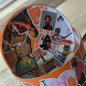 James Baldwin Blue Baldwin Sticker Laptop Sticker - Etsy