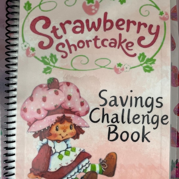 Strawberry Shortcake Savings Challenge Book - Etsy