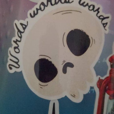 Hamlet words Waterproof Sticker - Etsy