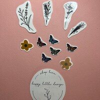 Small Waterproof Butterfly Sticker Pack Phone Case Laptop Stickers Pack ...