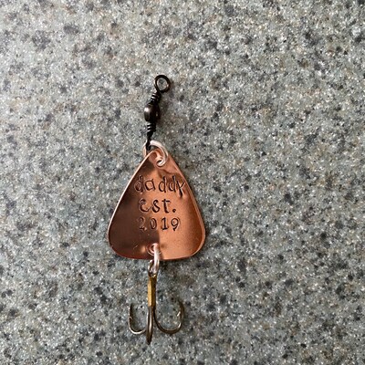 Fishing Lure Custom Fish Hook Personalized Fishing Lure Silver Fish ...