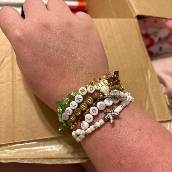 Fearless Just Say Yes Fancy Friendship Bracelet From Love Story - Etsy