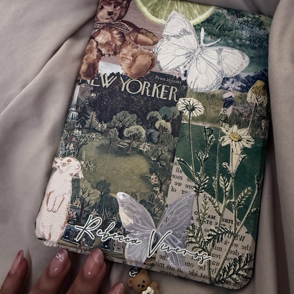 Flowers Collage Kindle Case Custom for Paperwhite 1/2/3/4, Kindle 2019 ...