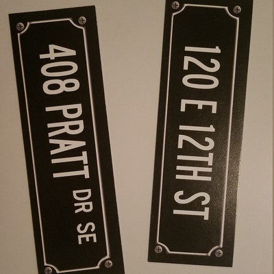 Paper Street Signs - Etsy