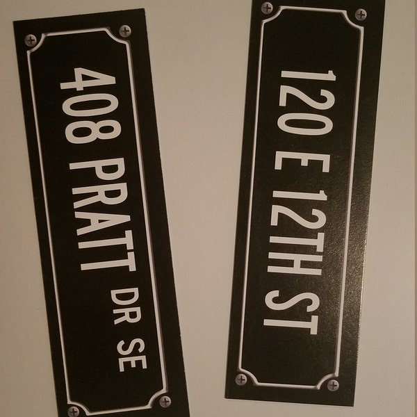 Paper Street Signs - Etsy