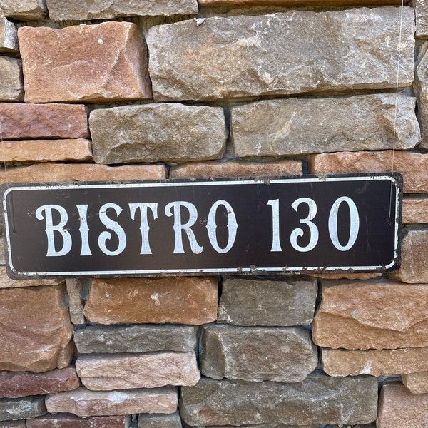 Custom Bistro Sign - Bistro Cafe Sign - Vintage Style Sign - Bistro ...