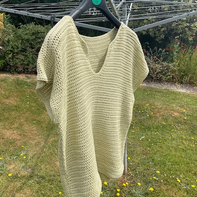 The Palmar Pullover PDF DIGITAL DOWNLOAD Crochet Pattern - Etsy