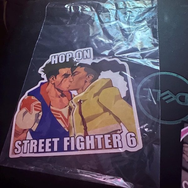 Hop on Street Fighter 6 Sticker - Etsy