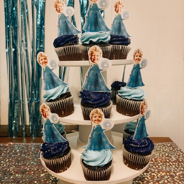 Boxing Personalized Face Cupcake Toppers - Etsy