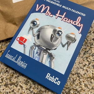 Fallout Notebook Mr. Handy Robot Manual. Replica Notebook. Fallout Gift ...
