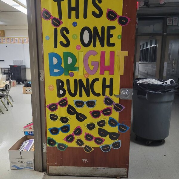 We Are Smart Cookies Bulletin Board and Door Kit- Cookie Theme ...