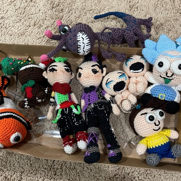 Valorant Reyna, Valorant Reyna Plushie, Valorant Reyna Doll, Amigurumi ...