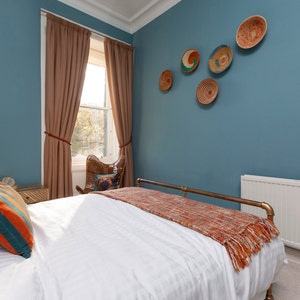 Handwoven Red Ugandan Wall Basket African Artisan Home Decor - Etsy