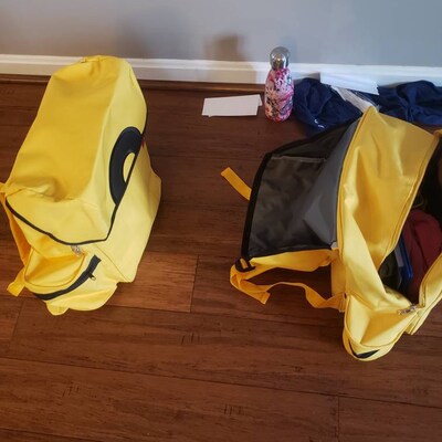 Red Trainer Backpack - Etsy