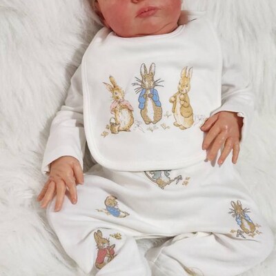 Peter Rabbit Sleepsuit Boys Girls 4 Piece Starter Set Beatrix - Etsy