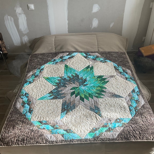 Hand Quilted Wholecloth Quilt - Etsy