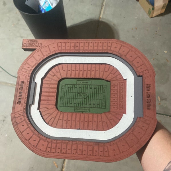 Lambeau Field Layered Stadium With Cheese Head Plaque - Digital SVG - Etsy