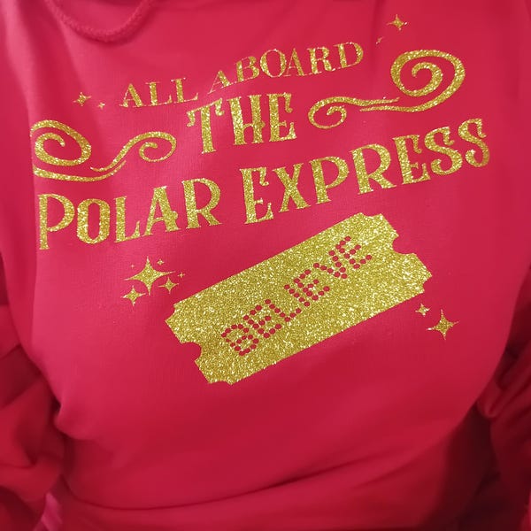 Polar Express Gift Box, Personalised Polar Express Box, Gift Reveal ...