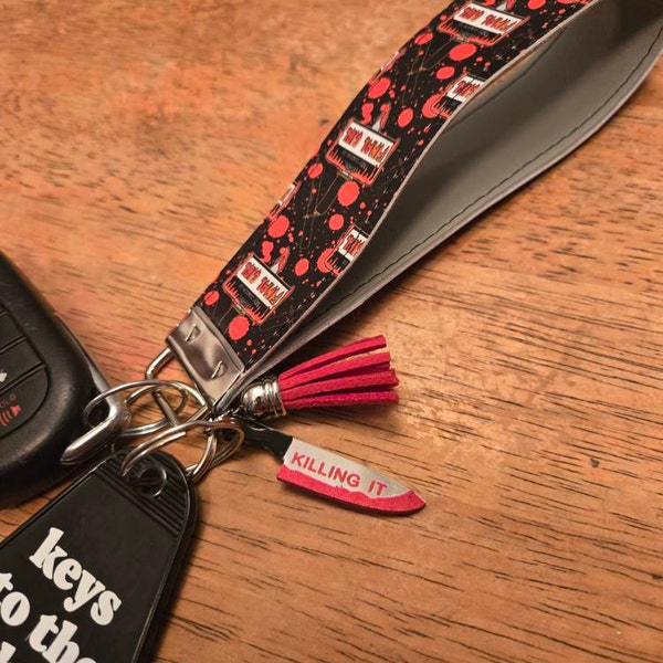 90's Ghoul Key Fob/retro Key Fob/spooky 90's Kid Keychain/90's Kid ...