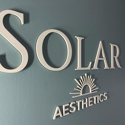 Business Wall Sign Logo Wooden Sign 3d Letters Wall - Etsy UK