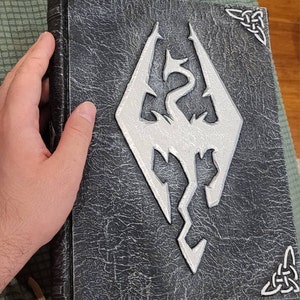 Skyrim Inspired 14 X 10 Cm Coptic Bound Notebooks - Etsy
