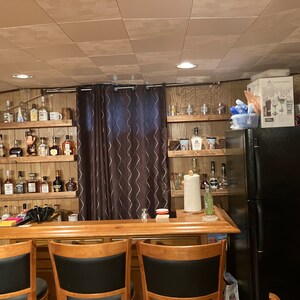 Wood Wine Rack Shelves the Ryan Wall Mounted Shelf & - Etsy