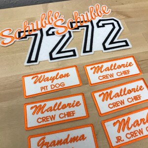 Biker Name Tag Embroidered Custom Patches for Jackets - Etsy