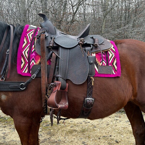 Single Pommel Saddle Bag for a Western Saddle - Horn Bag - Fork Bag - Etsy