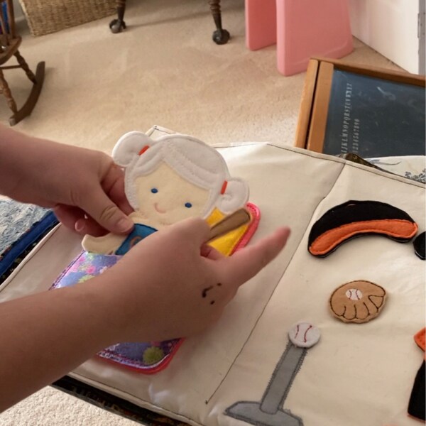 Boy Gift Busy Book Page Car Garage Color Match Page Children Learning ...